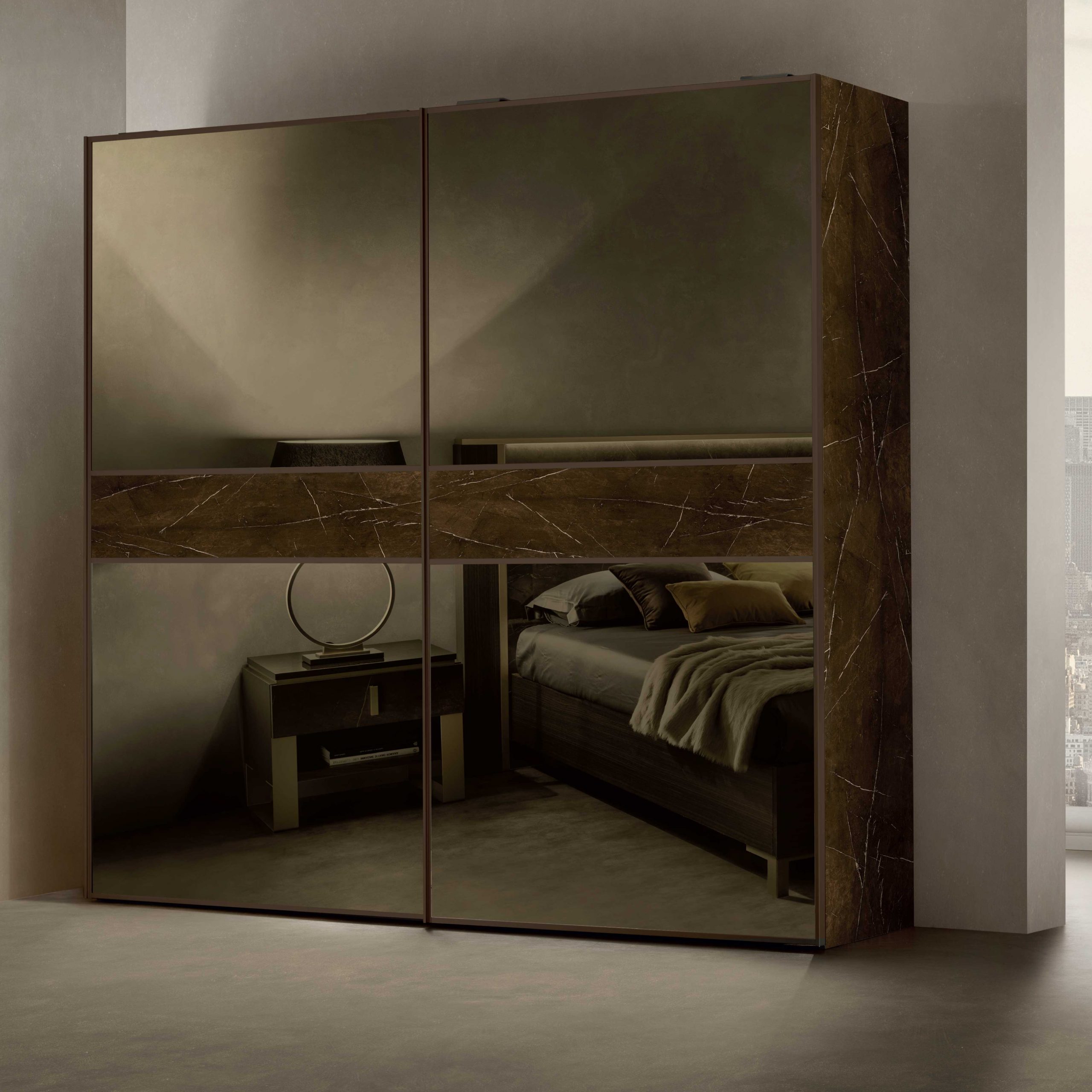 Essenza Sliding Doors Wardrobe - Adora